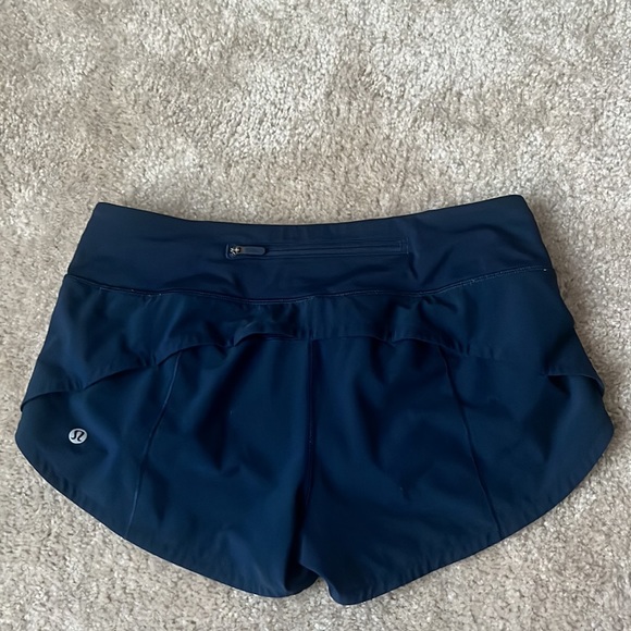lululemon athletica | Shorts | Lululemon Navy Blue Size 4 Speed Ups ...